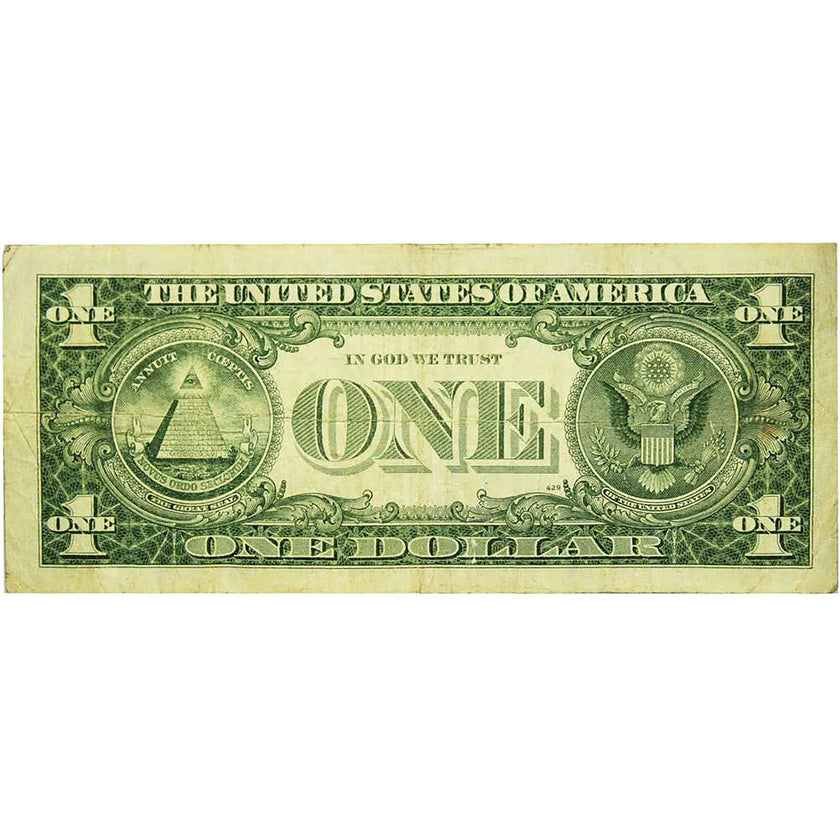 1963 Star Note US One Dollar Bill Federal Reserve Note San Francisco ...