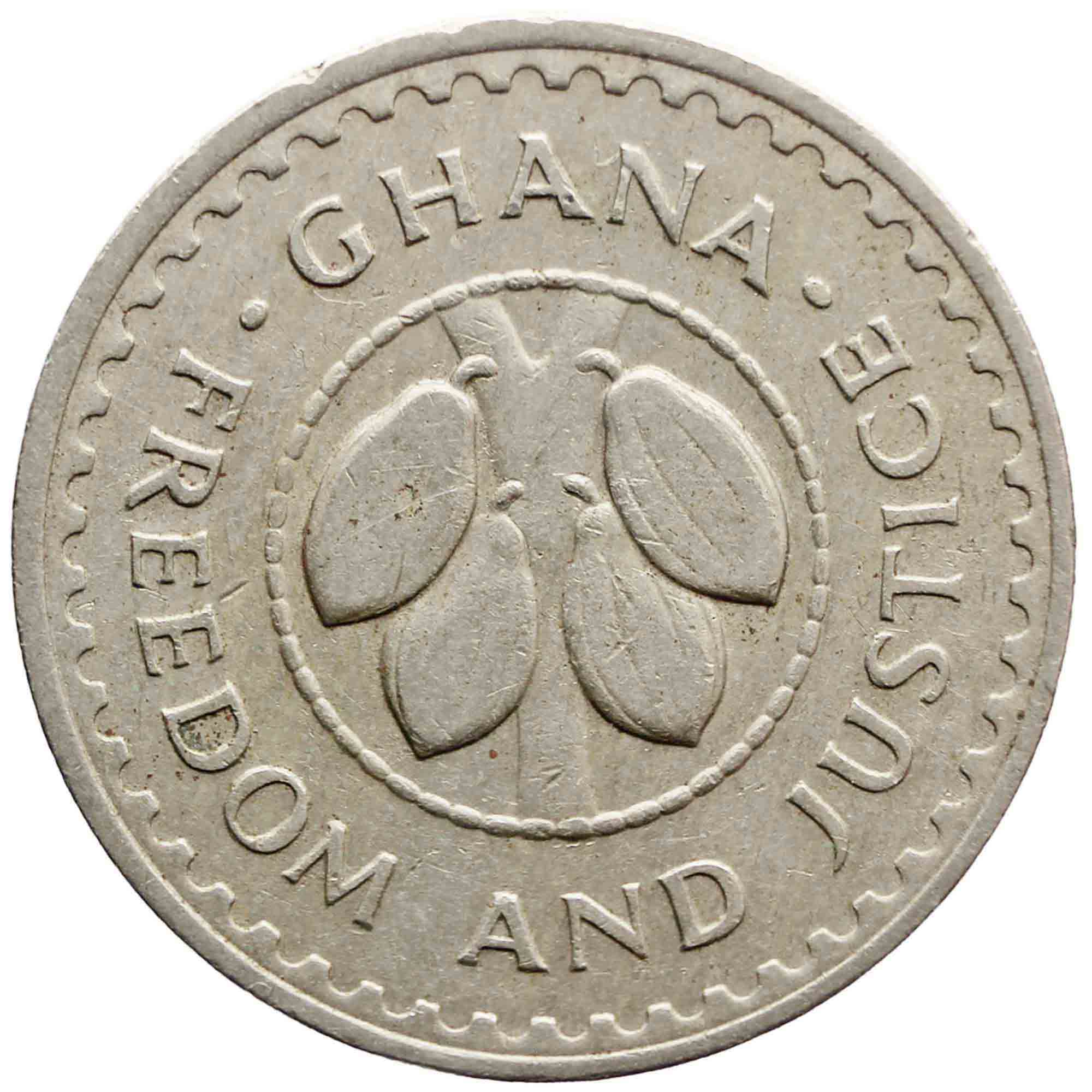 1967 10 Pesewas Ghana Coin – ZipZappa