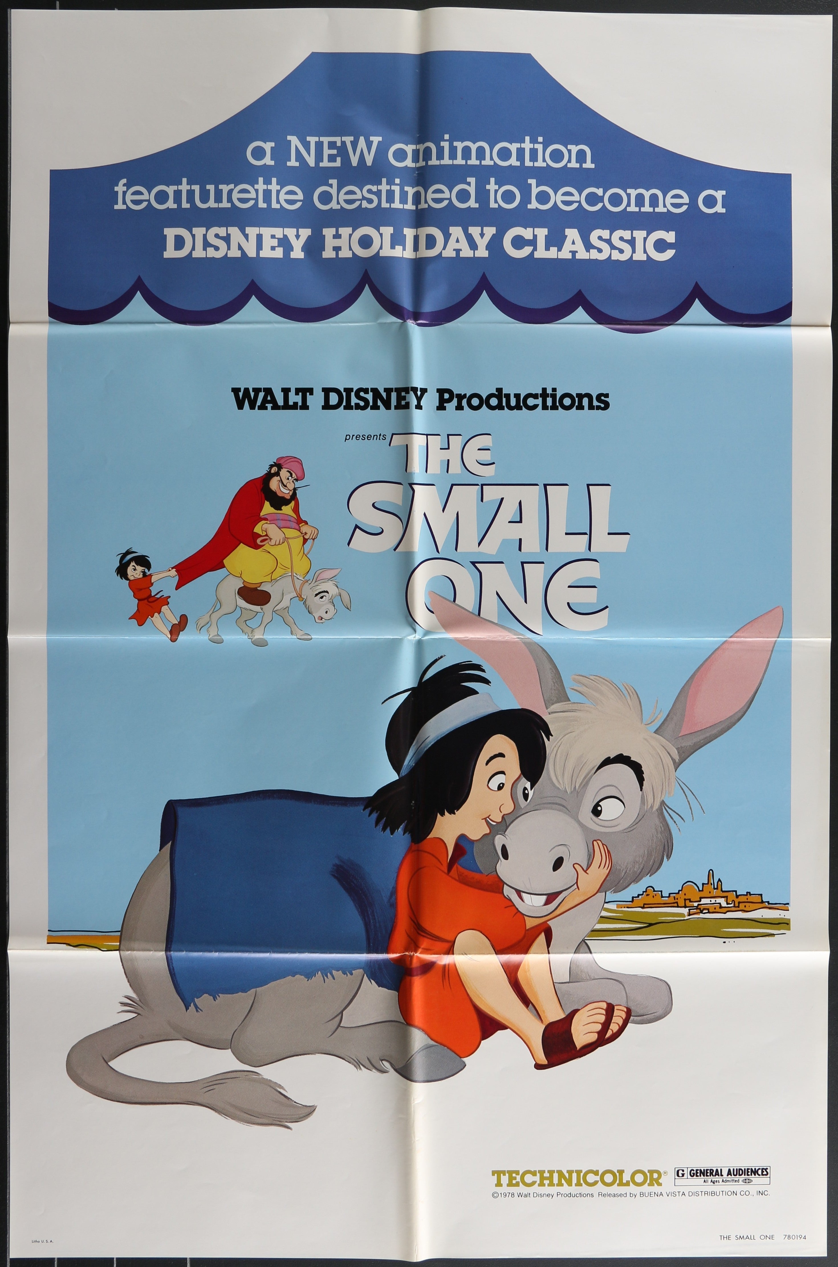 The Small One (1978) Original US One Sheet Movie Poster – ZipZappa