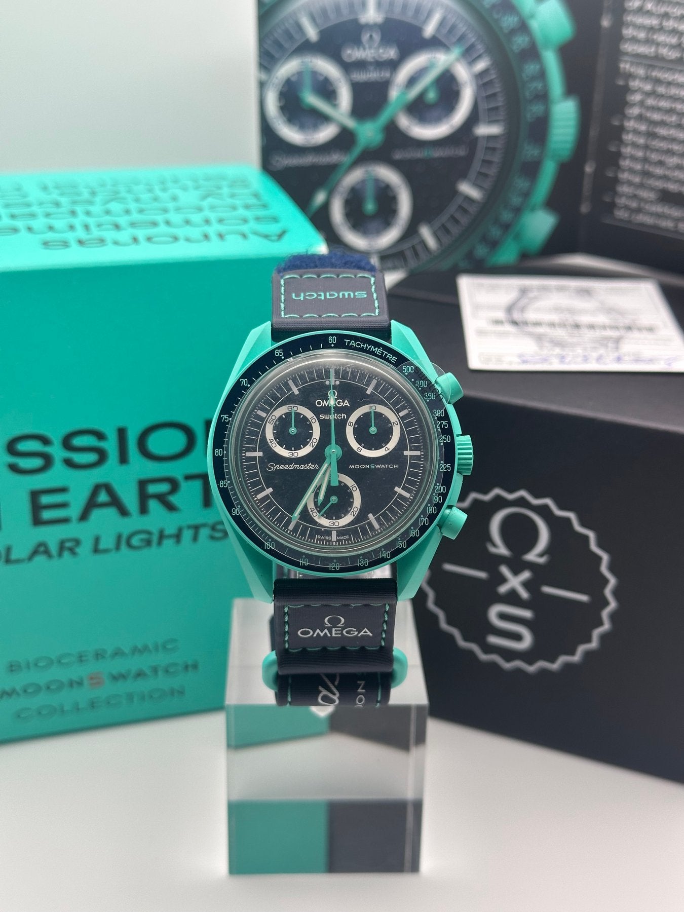 Omega x Swatch - Moonswatch Mission on Earth - Polar Lights – ZipZappa